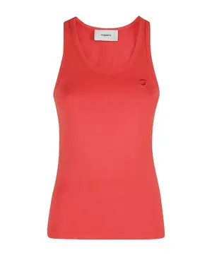 Coperni Logo Embroidered Tank Top
