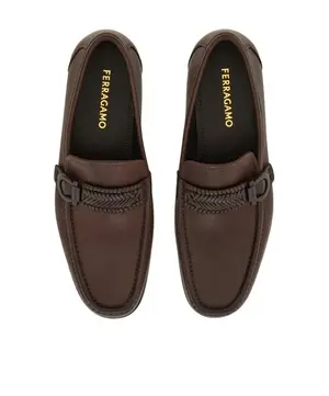 FERRAGAMO Caspian Loafers - Moro Coffee