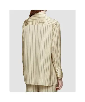 JOSEPH Striped Geometric Shirt
