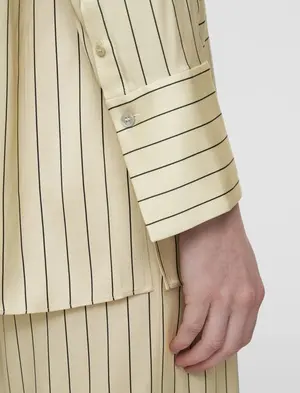 JOSEPH Striped Geometric Shirt