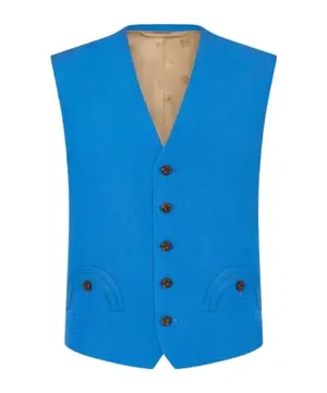BLAZÉ MILANO Single-breasted Front Pocket Waistcoat - No