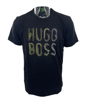 Hugo Boss Item O-neck Short-sleeved T-shirt - Black