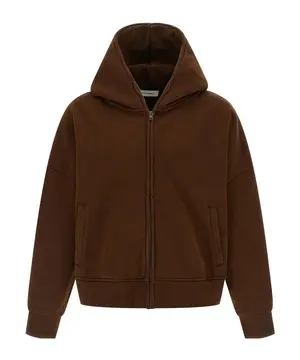 ENTIRE STUDIOS Cropped Zip-Up Hoodie No