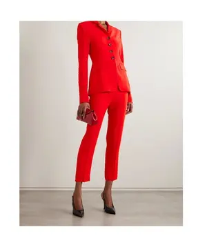 Tove Merl Buttoned Flap-pocket Blazer