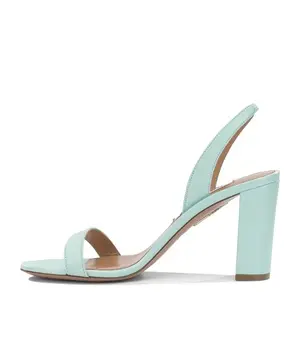 AQUAZZURA So Nude Block 85 Heeled Sandals