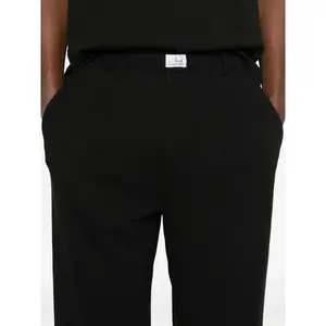 MAGLIANO Elasticated Waist Trousers With Logo Patch