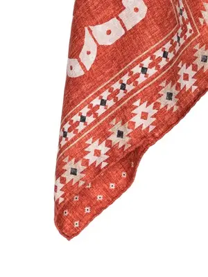Brunello Cucinelli Graphic-print Pocket Square