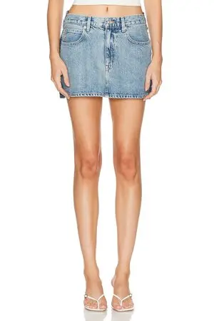 SLVRLAKE Denim Mini Skirt