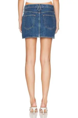 SLVRLAKE Denim Mini Skirt