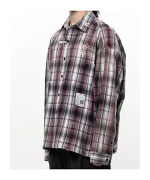 Mihara Yasuhiro Vintage Like Check Shirt