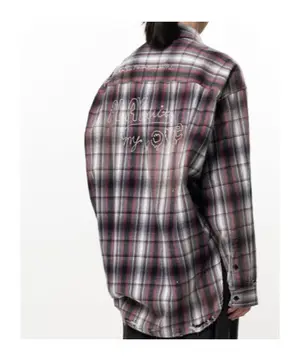 Mihara Yasuhiro Vintage Like Check Shirt