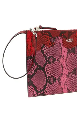 GANNI Fairy Zip Wristlet Bag