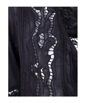 Seventy Tassel Lace Tiered Maxi Dress