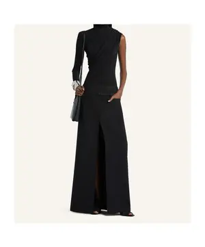 COURREGES Flap-pocket Maxi Skirt