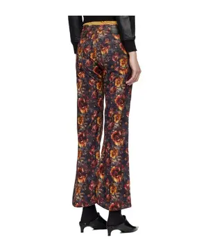 R13 Joan Flared Cropped Jeans - Black