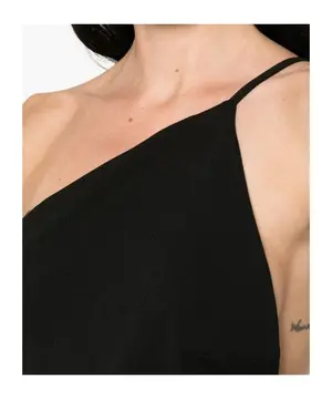 Solace London Alexandra One-shoulder Pencil Dress