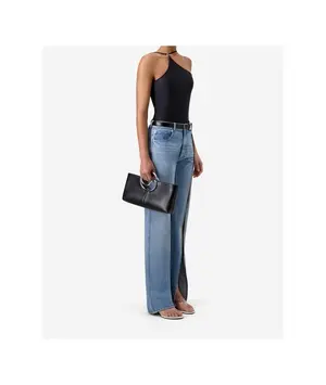 Coperni Asymmetrical One-shoulder Swimsuit - Black