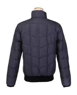 EA7 Padded Logo Down Jacket - Black