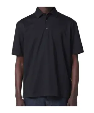 Zegna Short-sleeve Polo Shirt - Black