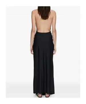 Christopher Esber Pendant Ruched Maxi Dress