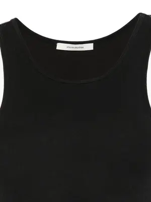 ENTIRE STUDIOS Racerback Maxi Dress - Black