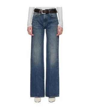 R13 Flared High-waisted Jeans - No