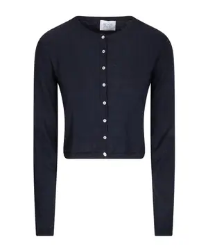 BE YOU Cropped Button-up Cardigan