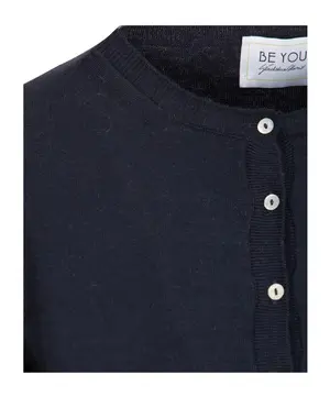 BE YOU Cropped Button-up Cardigan