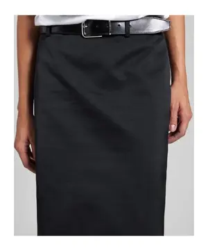 THE FRANKIE SHOP Belted Midi Skirt