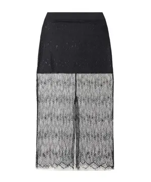 THE FRANKIE SHOP Belted Midi Skirt