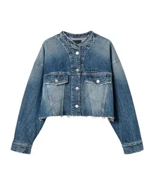 TWINSET Logo Denim Jacket