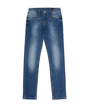 Iceberg Straight Leg Jeans With Cartoon Motif