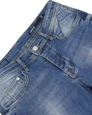 Iceberg Straight Leg Jeans With Cartoon Motif