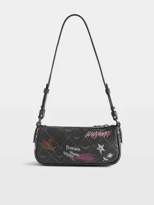Zadig&Voltaire Z Pocket Monogram Tag Clutch