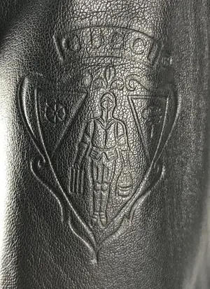 Gucci Logo Hooded Leather Jacket - Black
