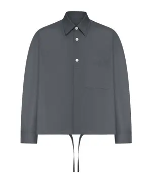 LARDINI Pocket Shirt - Gray
