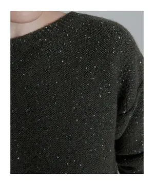 Marella Straight-fit Cashmere-blend Sweater With Sequins