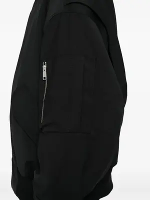 ENTIRE STUDIOS Broad Oversized Bomber Jacket - Black