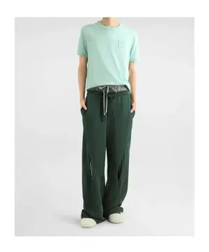 Dolce & Gabbana Dolce Gabbana Logo Patch T-shirt - Green