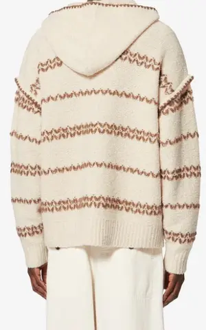 Isabel Marant Étoile Rolian Knitted Zip-up Cardigan - Nude