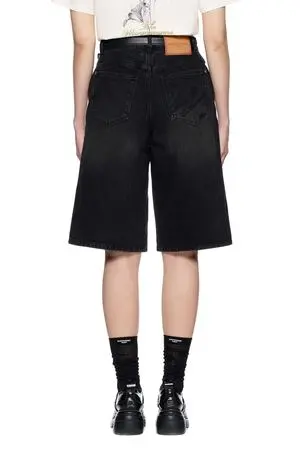 WOOYOUNGMI Belted Denim Shorts