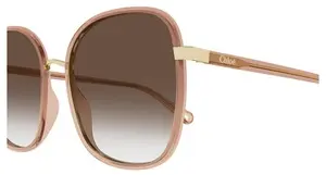 Chloé Eyewear Square Frame Sunglasses - Brown