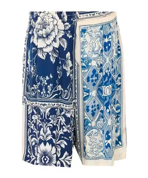 IH NOM UH NIT Baroque Print Shorts