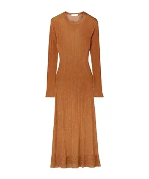 Ulla Johnson Long Sleeve Ruffled Hem Dress