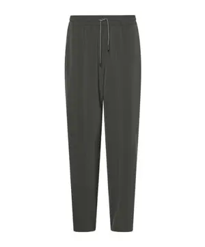 Marella Stretch Twill Joggers With Drawstring Waist