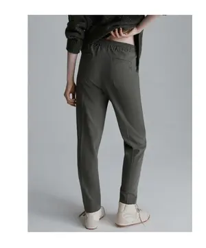 Marella Stretch Twill Joggers With Drawstring Waist