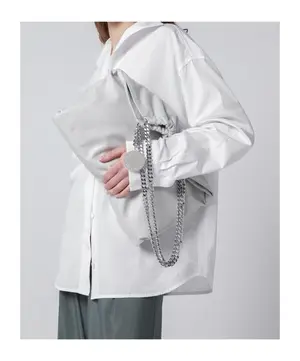 Stella McCartney Falabella Logo Plaque Tote Bag