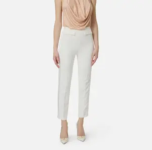 Elisabetta Franchi Satin Insert Trousers