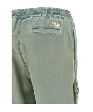 DIESEL® D-pocky-s Cargo Straight-leg Jeans - Gray