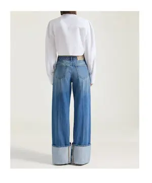 Givenchy Wide-leg Jeans - Medium Blue